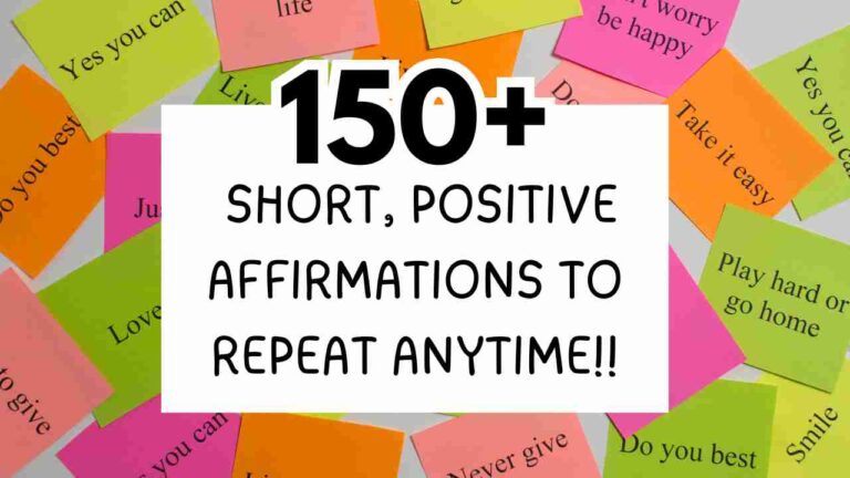 150+ Short, Positive Affirmations to Repeat Anytime - Vibrant Wealth Hub